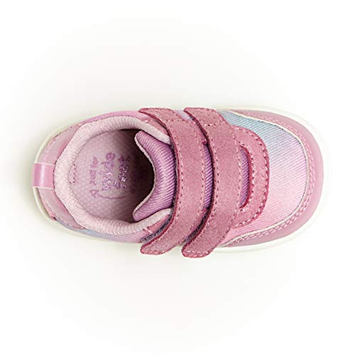 Stride Rite 360 Baby Girls Hayden Sneaker, Pink Multi, 4 Infant US