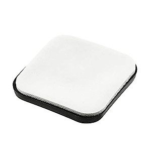 Prime-Line MP75308 15/16 inch Square Sliders, Black and Gray Plastic (8-Pack)