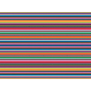 Allenjoy PE Fiesta Backdrop Mexican Color Stripes Banner Cinco de Mayo Party Background