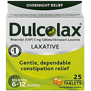 Dulcolax Laxative 25 Tablets ( Pack of 3)