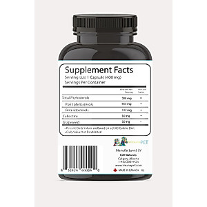 ImmunoPet - Itchy Skin Relief for Dogs and Cats - Hot Spot Relief - Pet Allergy Support -Cat and Dog Skin and Coat Supplement - Pet Immunity Support - 60 Caps