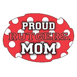 Rutgers Scarlet Knights Proud Mom Magnet Single Officially Licensed Collegiate Product