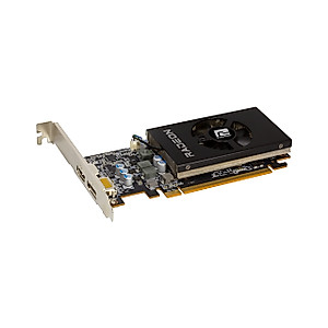 PowerColor AMD Radeon RX 6400 Low Profile Graphics Card with 4GB GDDR6 Memory