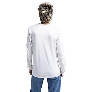 Burton Men's Colfax Long Sleeve T-Shirt, Stout White, XL