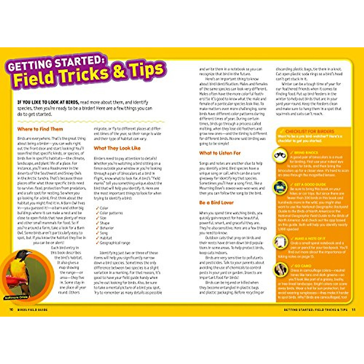 Ultimate Explorer Field Guide: Birds