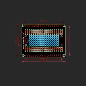 Treedix Breakout Board for Raspberry PI PICO Flexible PCB Shield Board Terminal Block Shield with Pin Header