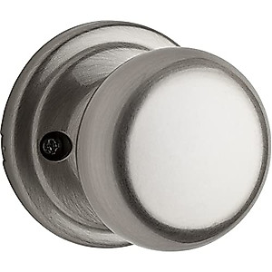 Kwikset Corporation 97200-826 Kwikset Hancock Hall/Closet Knob in Satin Nickel