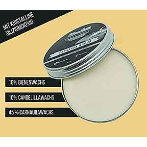 Momo's Garage® Carnauba Wax Varnish Quick Sealing Gloss Booster High Gloss Includes Pad + Microfibre Cloth Car Wax