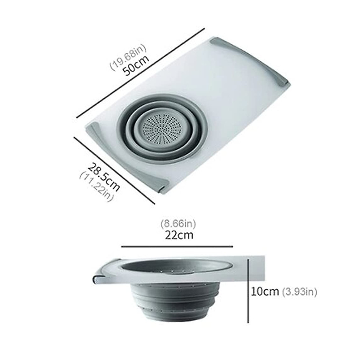 CozyBlock 33 x 22 x 8 Inch 70/30 Offset Top-mount/Drop-in Stainless Steel Double Bowl Kitchen Sink with Strainer and Protective Bottom Grid - 18 Gauge Stainless Steel-3 Faucet Hole