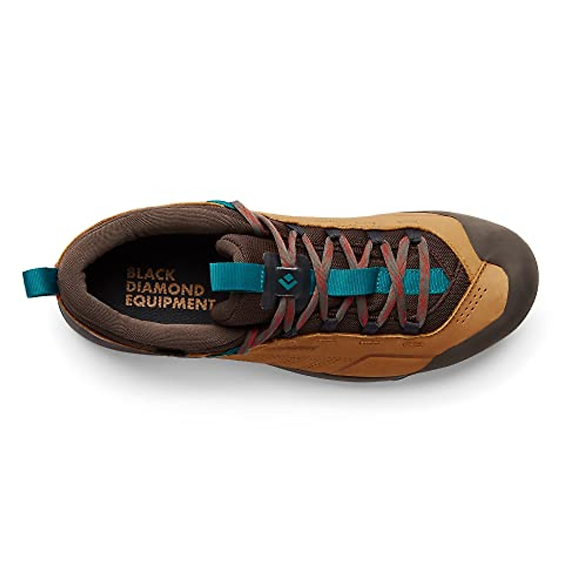 Black Diamond Equipment - Men's Mission Leather Low Wp Approach Shoes - Amber-Cafe Brown - 10.5