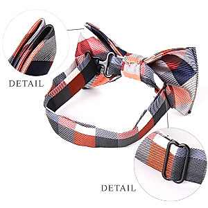 Gemay G.M Adjustable Pre-tied bow ties for Men Boys 6 PACKS Bowtie Set Wedding Gifts (LJ021)