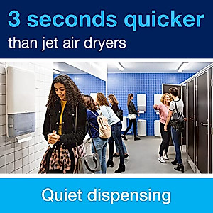 Tork PeakServe Continuous Hand Towel White H5, Advanced, Compressed, 12 x 410 sheets, 105065