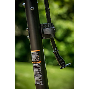 Silverback NXT Portable Adjustable 10ft Outdoor Basketball Hoop - 50" and 54" Basketball Goal Backboard Available - Assembles in 90 Minutes