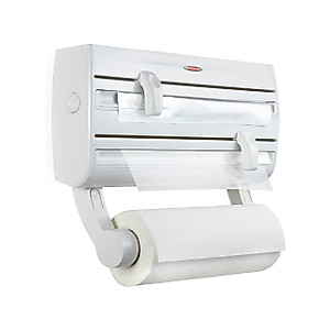 Leifheit 25771 Dérouleur mural rouleaux cuisine Parat F2 blanc