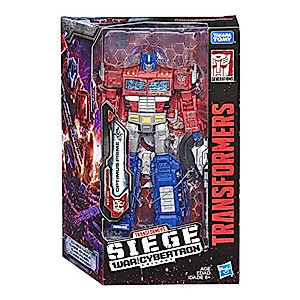 Transformers Generations War for Cybertron: Siege Voyager Class WFC-S11 Optimus Prime Action Figure (Amazon Exclusive)