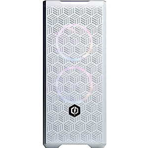 CYBERPOWER_PC Gamer Xtreme Gaming Desktop, Intel Core i5-12400F, 16GB Memory, NVIDIA GeForce RTX 3050, 500GB SSD, White, Sky Technologies Bundle