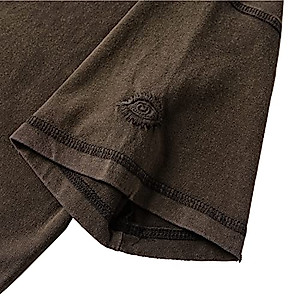 Shirts for Teens Girls, Y2K Crop Top T Shirt, Short Sleeve Tops T in Soft Breathable, Tops Sweaters for Women in Charcoal (Brown, Large)