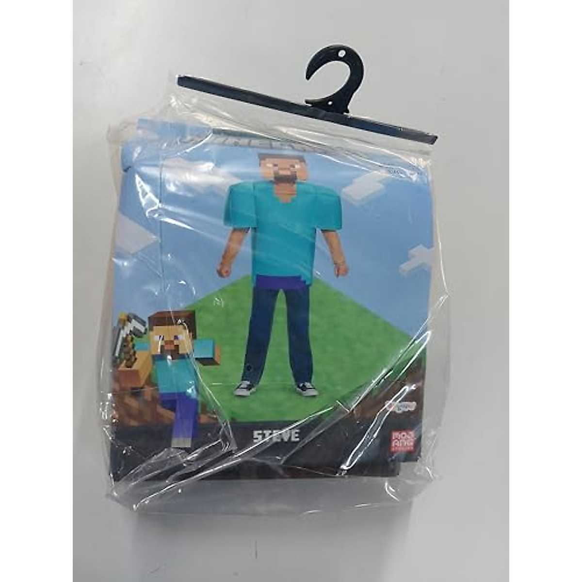 Steve Classic Minecraft Costume, Multicolor, Medium (7-8)