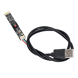 Oumefar HD Camera Module, USB Camera Module Stable Performance 68 Degree View Angle with Digital Microphone for Advertising Machine Computercomponent