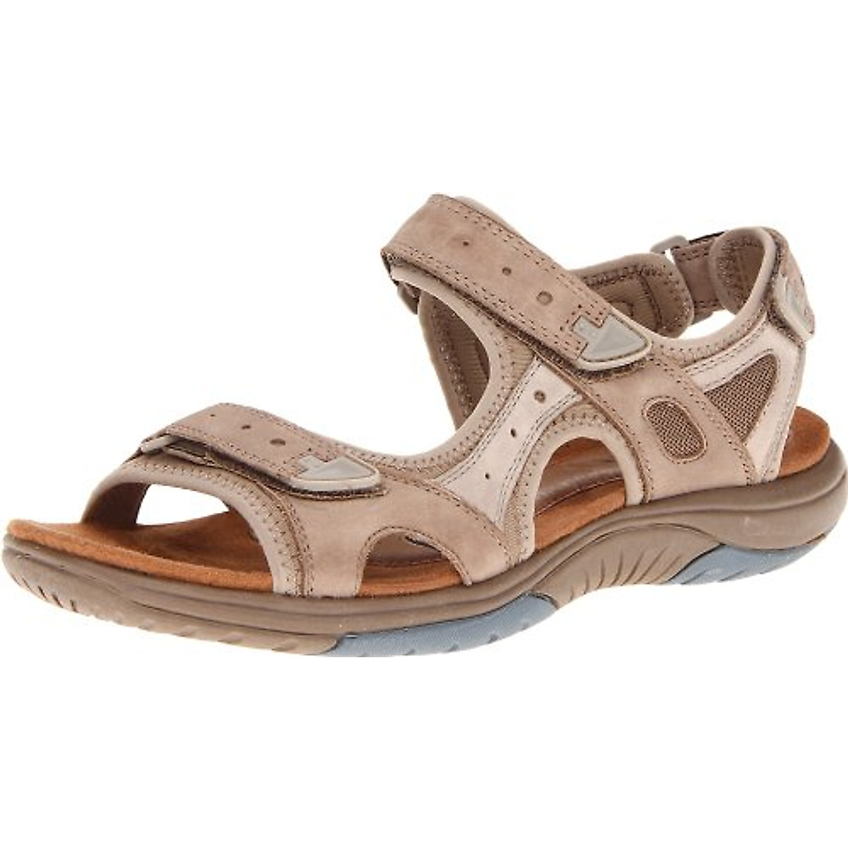 Cobb Hill womens Fiona athletic sandals, Taupe, 8.5 US