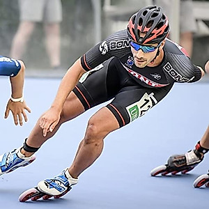 Bont Skates - Inline Speed Skating Helmet (Black/Pink, S/M (54-58cm))