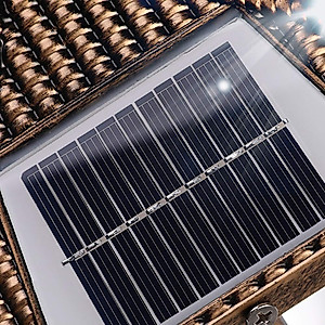 Lights Outdoor LED Aluminum Metal Outdoor Glass Lantern Street Light Anti-Rust European Retro Solar Pillar Light Column Lamp Post Lamp for Villa Community Park School Courtyard Lawn Stadium