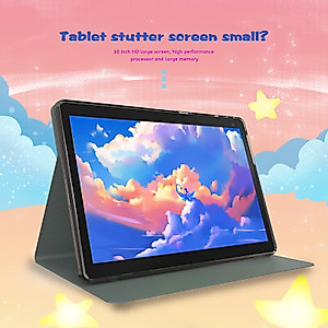 ATOZEE Kids Tablet, 10 Inch Tablet, Android Kids Tablet, WiFi Bluetooth Dual Camera Safety Eye Screen, Parental Control App, 32GB ROM 2GB RAM Quad Core CPU, with Cartoon Tablet Protective Cover.
