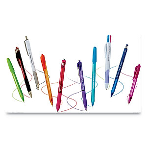 Paper Mate InkJoy 50ST Ballpoint Pens, Medium Point (1.0mm), Blue, 12 Count