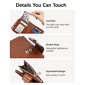 BOSTANTEN Small Crossbody Purse Women Leather Small Wallet