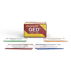 GED Study Cards 2025-2026: GED Test Prep and Practice Questions for All Subjects [2nd Edition]