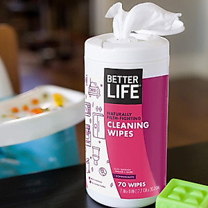 Better Life Natural AllPurpose Cleaning Wipes, Pomegranate Scent, 140 Count