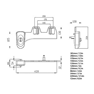 Bidet Toilet Attachment Wash Toilet Seat Flush for Washing Stain Remover Spray Carpet Spot Sprays (3/8)