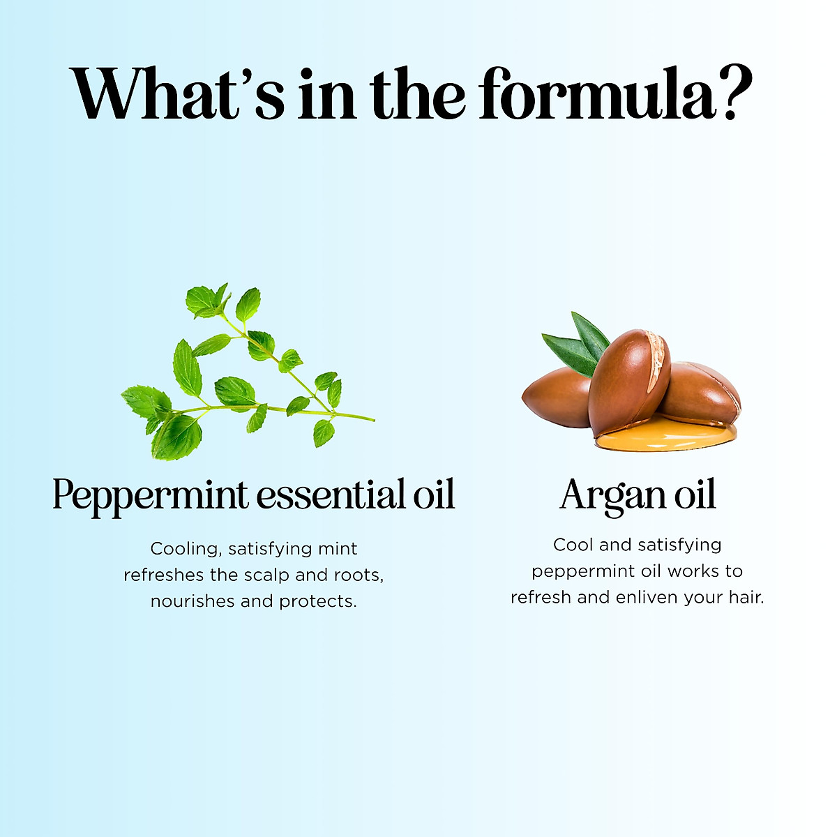 Sulfate Free Hard Water Shampoo and Conditioner - Hard Water Hair Treatments of Product and Minerals with Five Mint Essential Oils for Replenishing Hydration and Hair Shine - Paraben & Cruelty Free