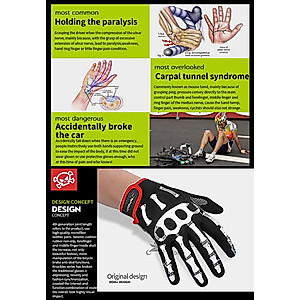 Baselay Cycling Gloves Mountain Bike Bicycle Gloves - Breathable Gel Pad Shock-Absorbing Anti-Slip MTB DH Road Racing Full Finger Gloves for Men Women Youth (Black/Green, Large)