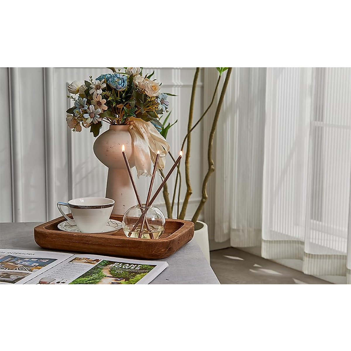 Candle That Never Melts Ever Lasting Candle Refillable Candle Luxury Scent Home Decor Wedding Housewarming Home Decor Aromatherapy Gifts Holiday and Event (Coconut&Lime)