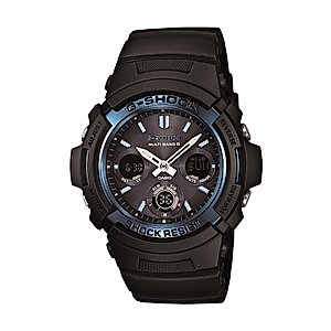 Casio AWG-M100A-1ACR G-Shock AWGM100A-1A Men's Tough Solar Black Resin Sport Watch