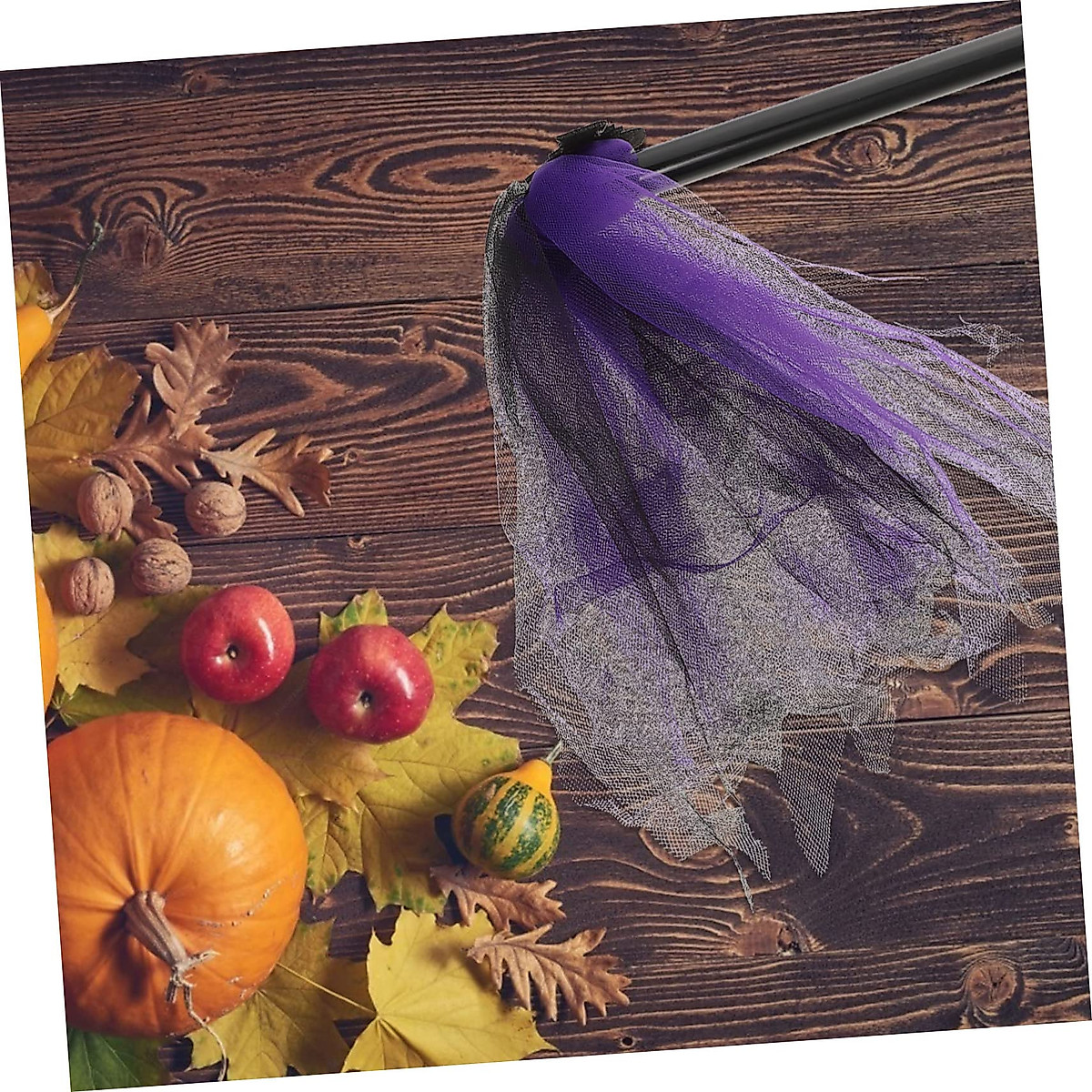 Holibanna 1pc Halloween Broom Besom for Party Creative Halloween Besom Witch Broomstick Costume Witch Broom Halloween Decoration Witch Broom Party Decoration Besom Prop Purple Plastic