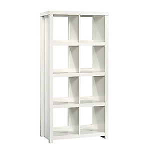 Sauder HomePlus 8-Cube Bookcase, White finish
