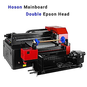 Refinecolor 13inches UV DTF Printer Dual XP600 Roll to Roll Cup Wrap Transfer Sticker Printing Machine