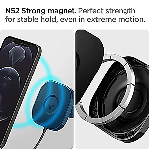 Spigen OneTap Pro Designed for Magsafe Wireless Car Charger Bundle with Spigen SteadiBoost 45W USB C Car Charger