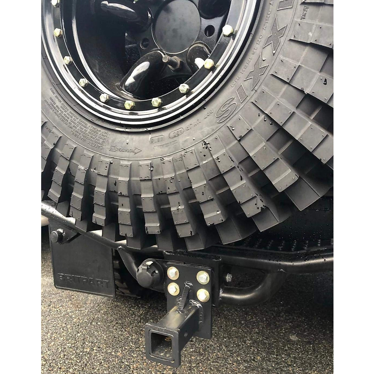 Bolt On Receiver Hitch Fits Land Rover Defender 90 - No Drilling Install - Ball Hitch Not Included