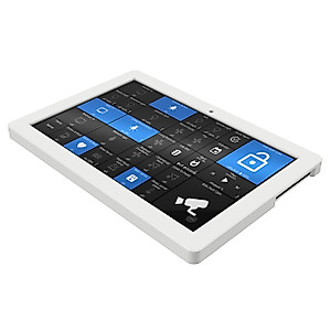 Smart Home Mount Tablet Wall Mount Kit with Integrated Power Cable - Fits Fire 10 - White