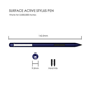 ﻿Stylus Pen for HP Pavilion x360 11m-ad0 14M-ba0 14-cd0 15-br0; HP Envy x360 15-bp0 15-bq0, x360 15-cn0, X2 12-e0xx,X2 12g0xx ; HP Spectre x360 13-ac0xx 15-blxxx (Blue)