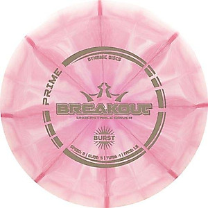 Dynamic Discs Prime Burst Breakout Fairway Driver Golf Disc [Colors May Vary] - 145-159g