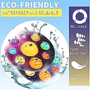 Solar System Dimple for Kids Simple Planet Dimple Oversize Poppet Fidget Toy Space Astronomy Space Toys Educational Toys for Party Favors Christmas Birthday