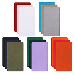 15Pcs Nylon Repair Patches, Self-Adhesive and Waterproof, Lightweight Repair Patches for Clothing Down Jacket Repair Holes Tearing(20x 10 cm)