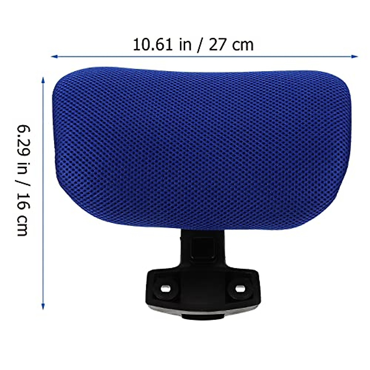Tofficu Office Chair Headrest Attachment Computer Chair Headrest Adjustable Chair Head Cushion Head Rest for Office Chair(3.0cm Fixing Clips)