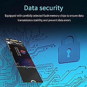 GAMERKING M.2 2260 SSD 1TB NGFF SATA III 6Gb/s 3D NAND TLC Internal Solid State Drive, B&M Key High Performance M.2 SSD for Desktop Laptop