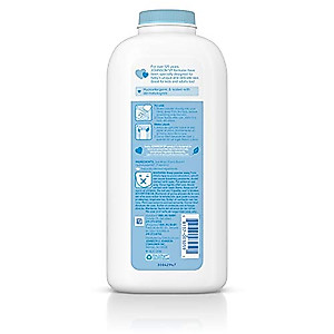Johnson's Baby Powder with Naturally Derived Cornstarch Aloe & Vitamin E, Hypoallergenic, 22 oz