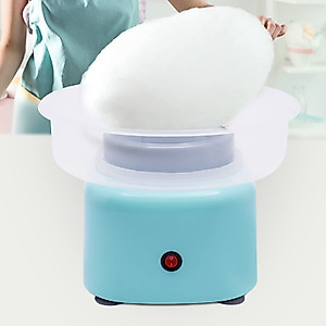 Cotton Candy Maker, Electric Cotton Candy Machine for Kids with Large Anti-splash Tray, Sugar Scoop, Candy Sticks Cotton Candy Machine